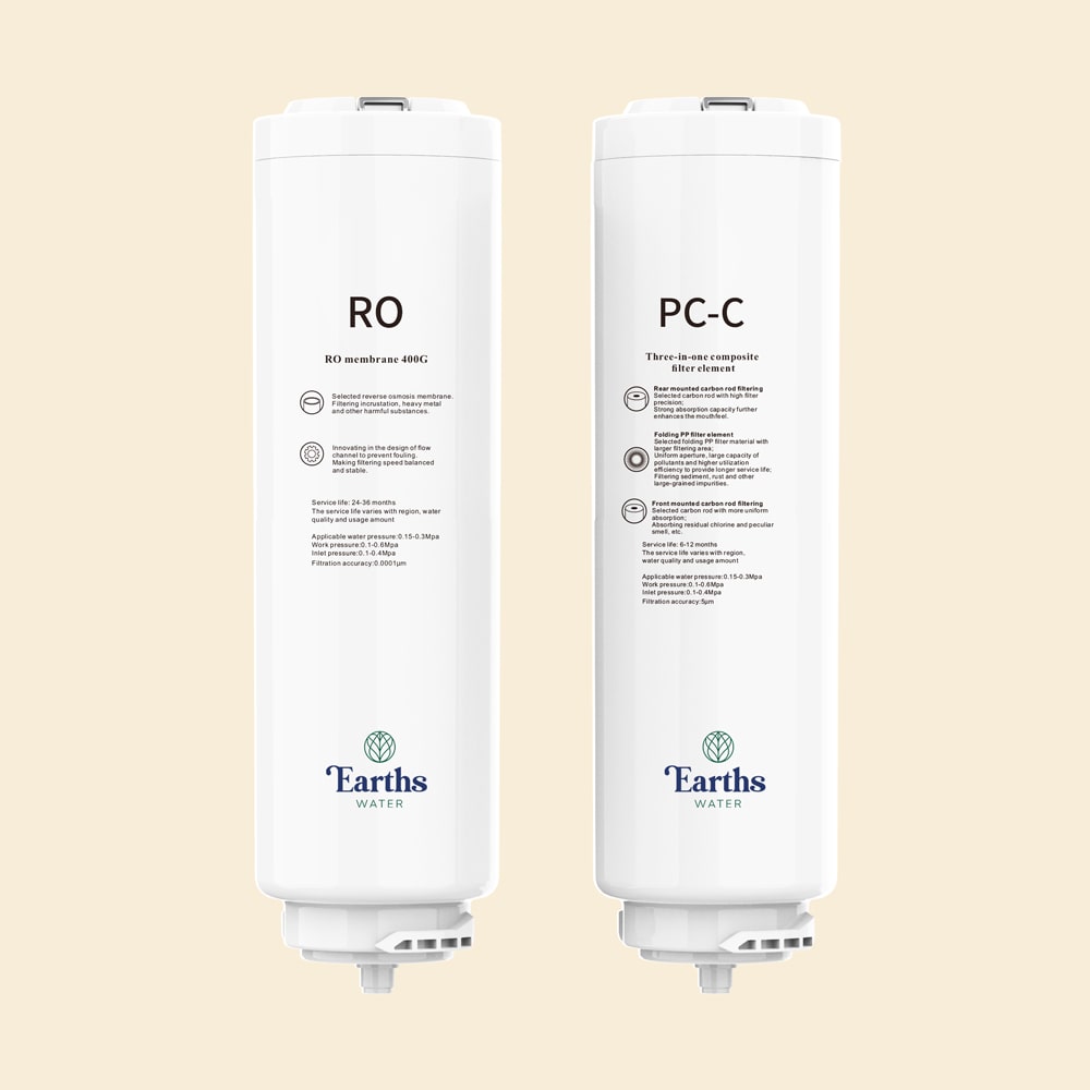 Under Sink Reverse Osmosis Replacement Filter Cartridges – Earths Water