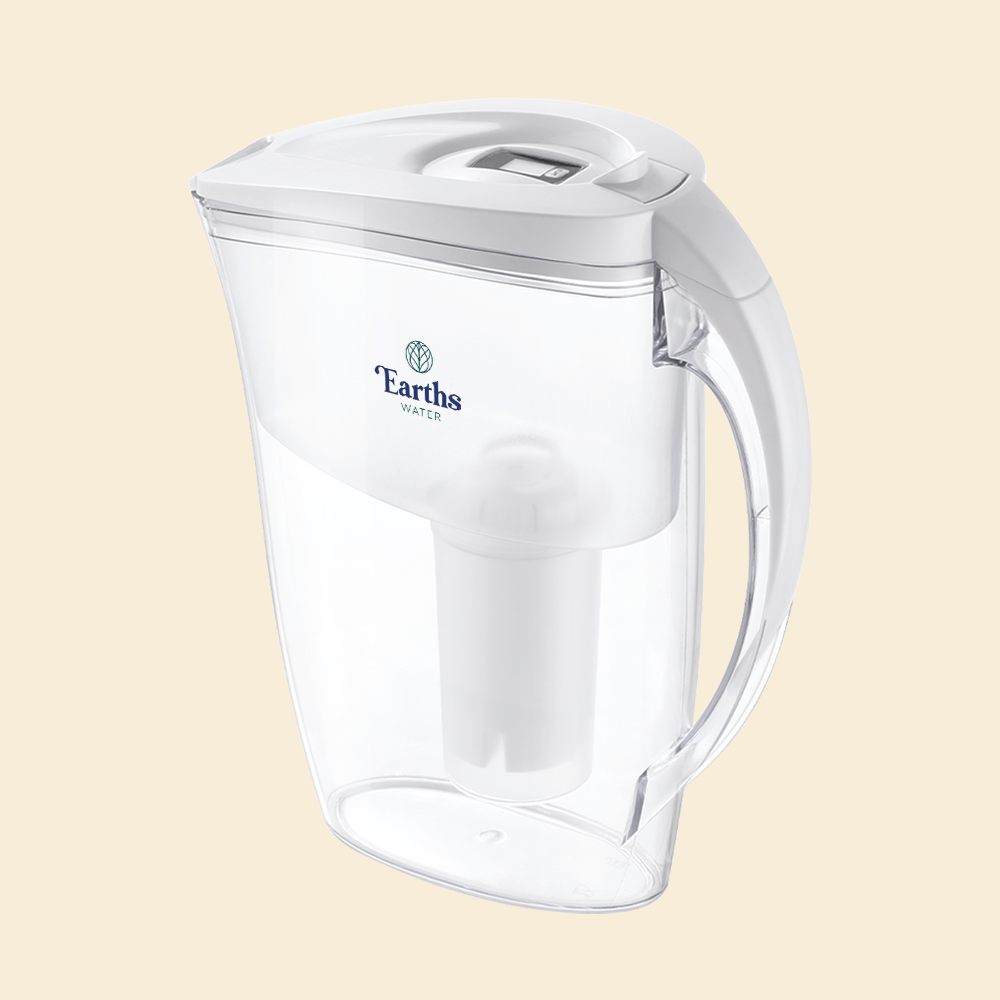 2.4L Alkaline Water Filter Jug + 3 Replacement Filters [BUNDLE ...